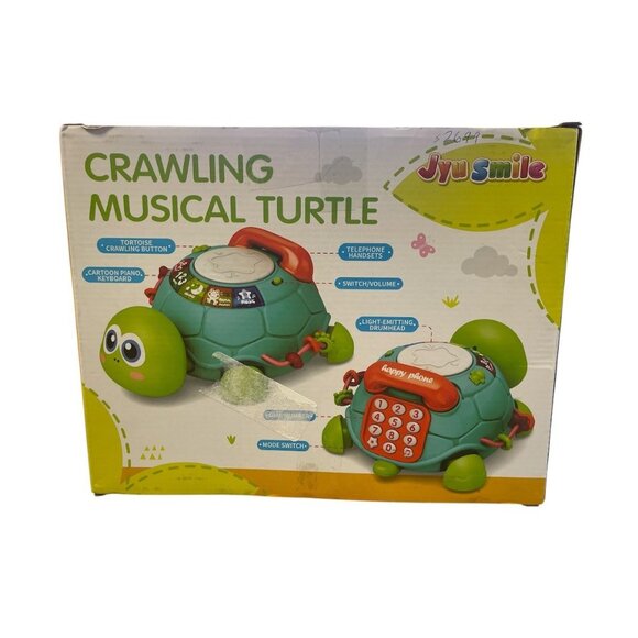 Happy Phone | Toys | Interactive Baby Toy Turtle With Lights Music ...